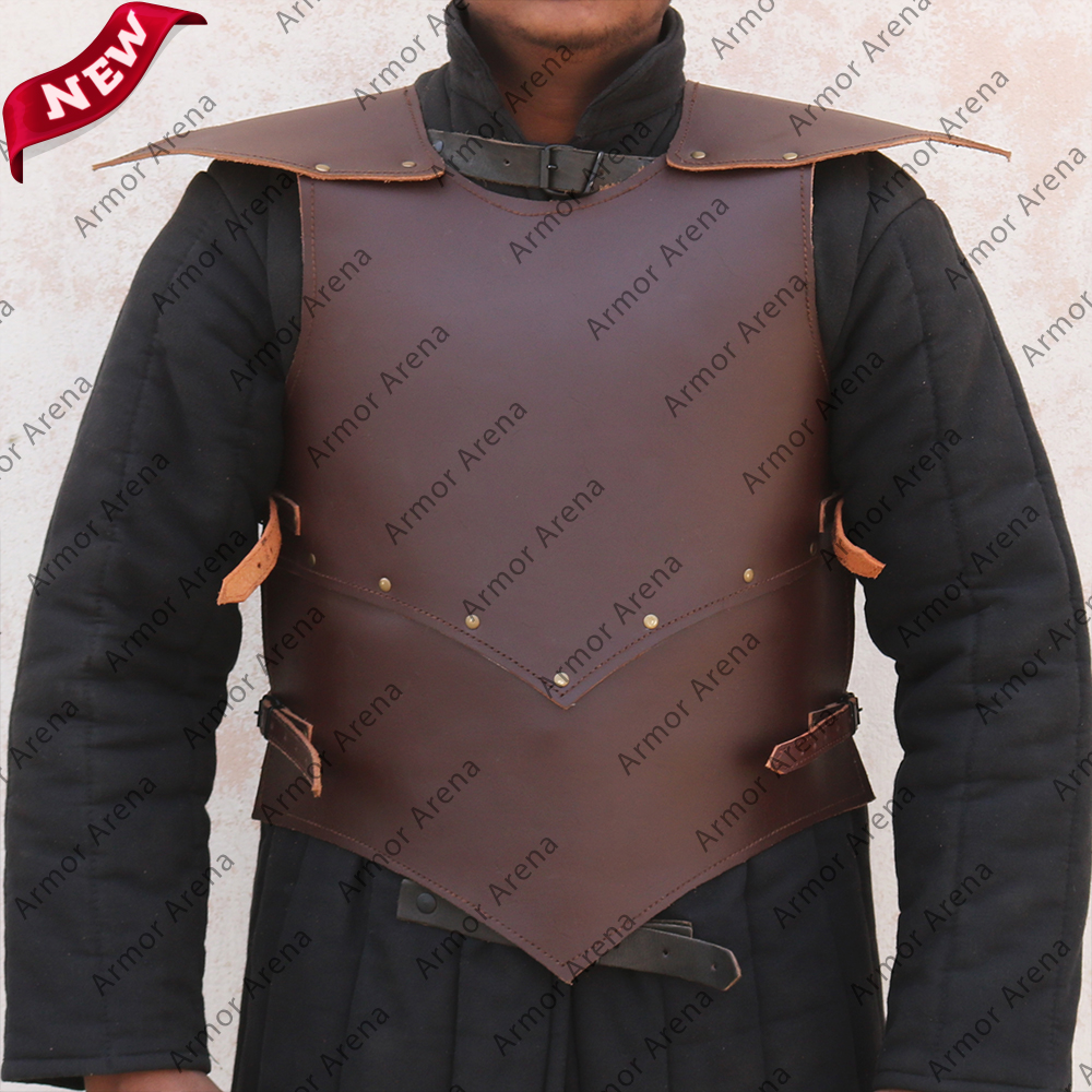 Buy Vintage Leather Cuirass – Authentic Medieval Armor