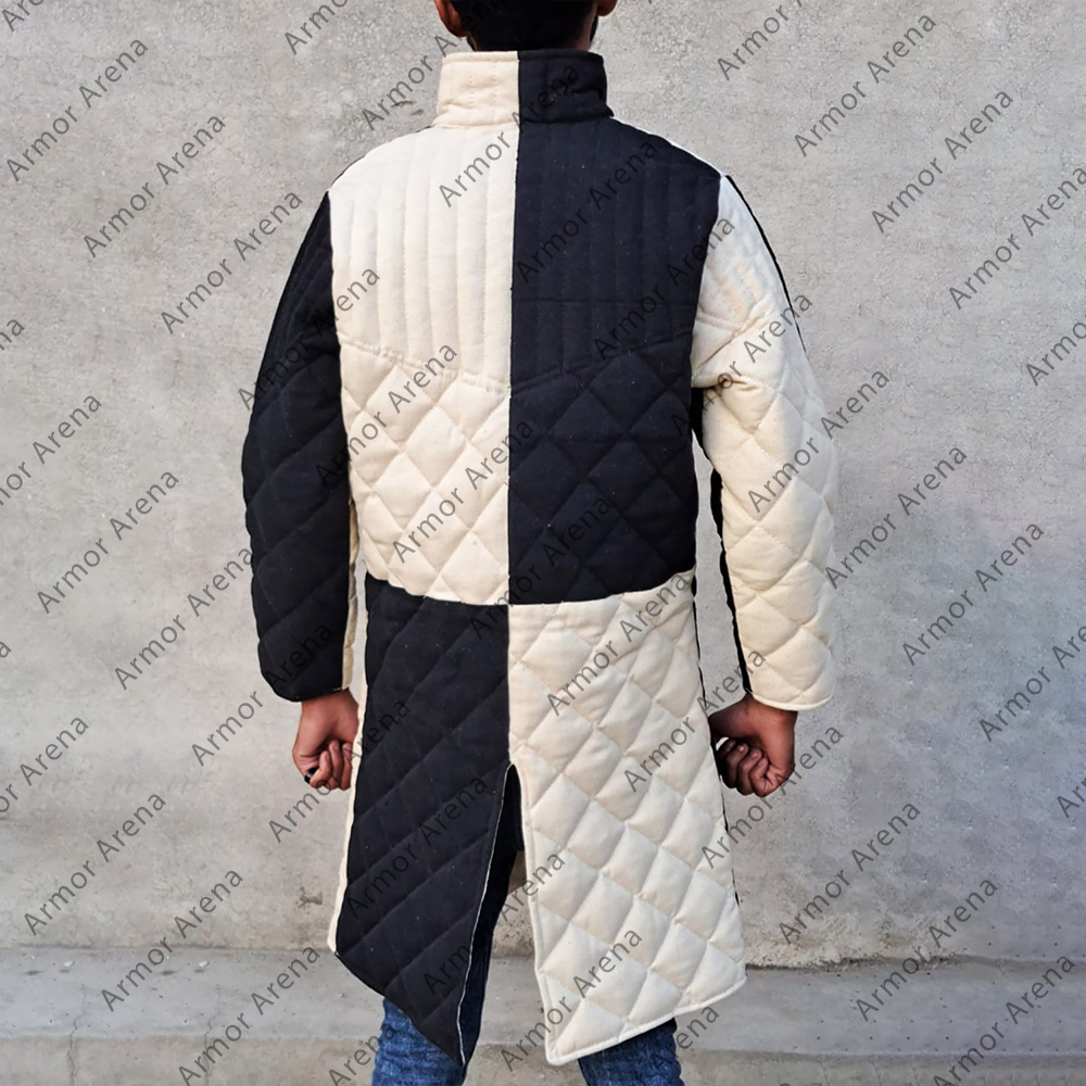 Authentic Knight Bicolor Gambeson - Knight Bicolor Armor