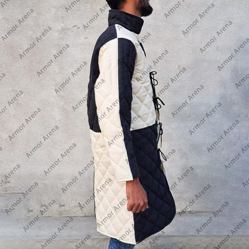 Authentic Knight Bicolor Gambeson - Knight Bicolor Armor