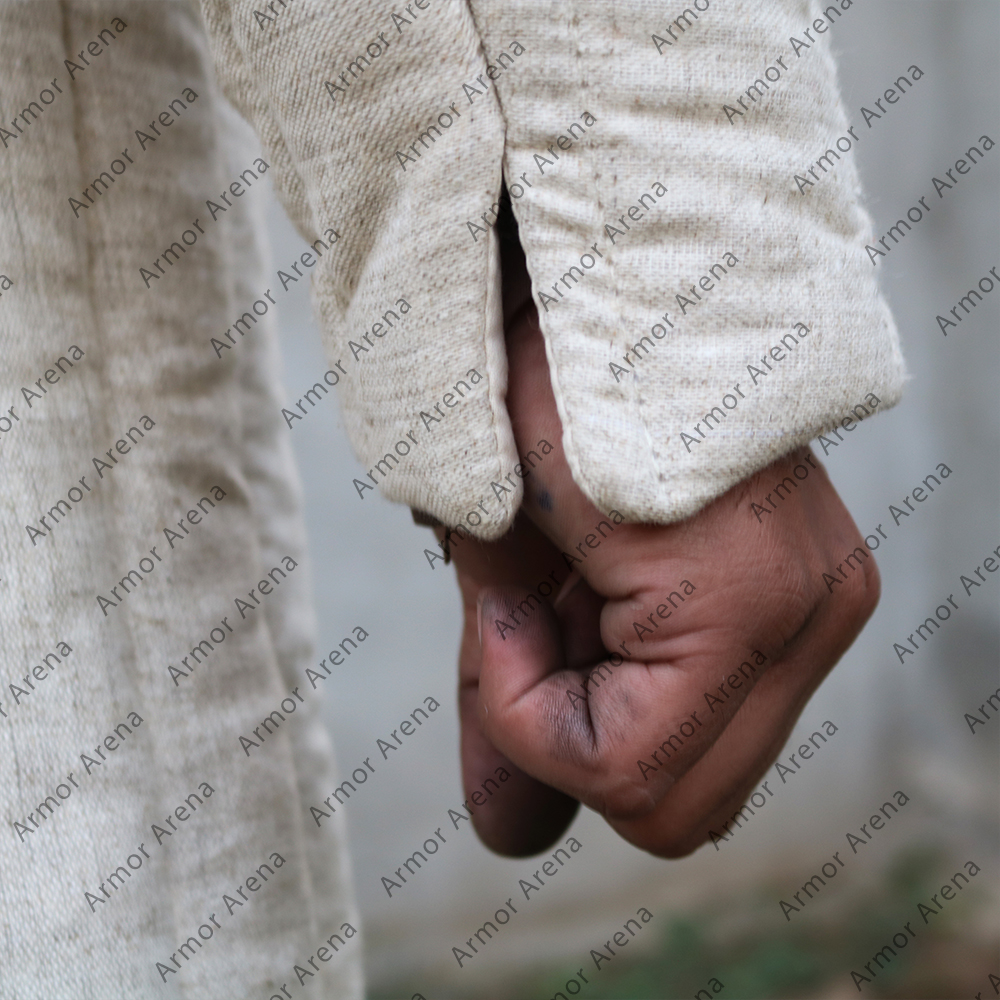 Authentic Rhombus Linen Gambeson Maciejowski Bible