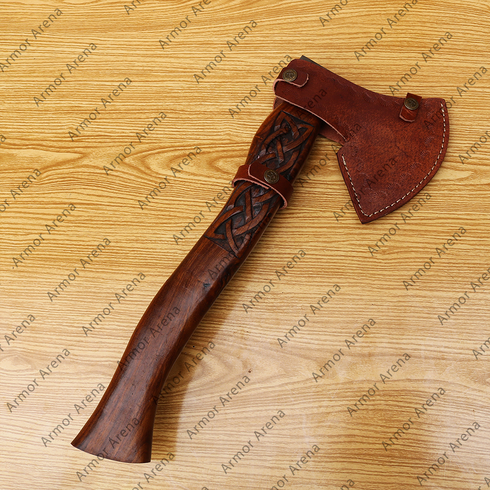 Hand Made Damascus Steel Axe