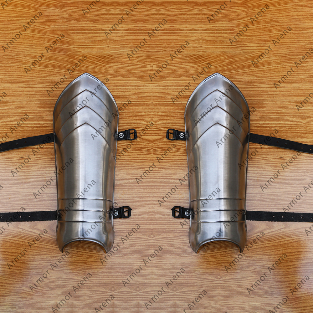 Medieval Gothic Greaves