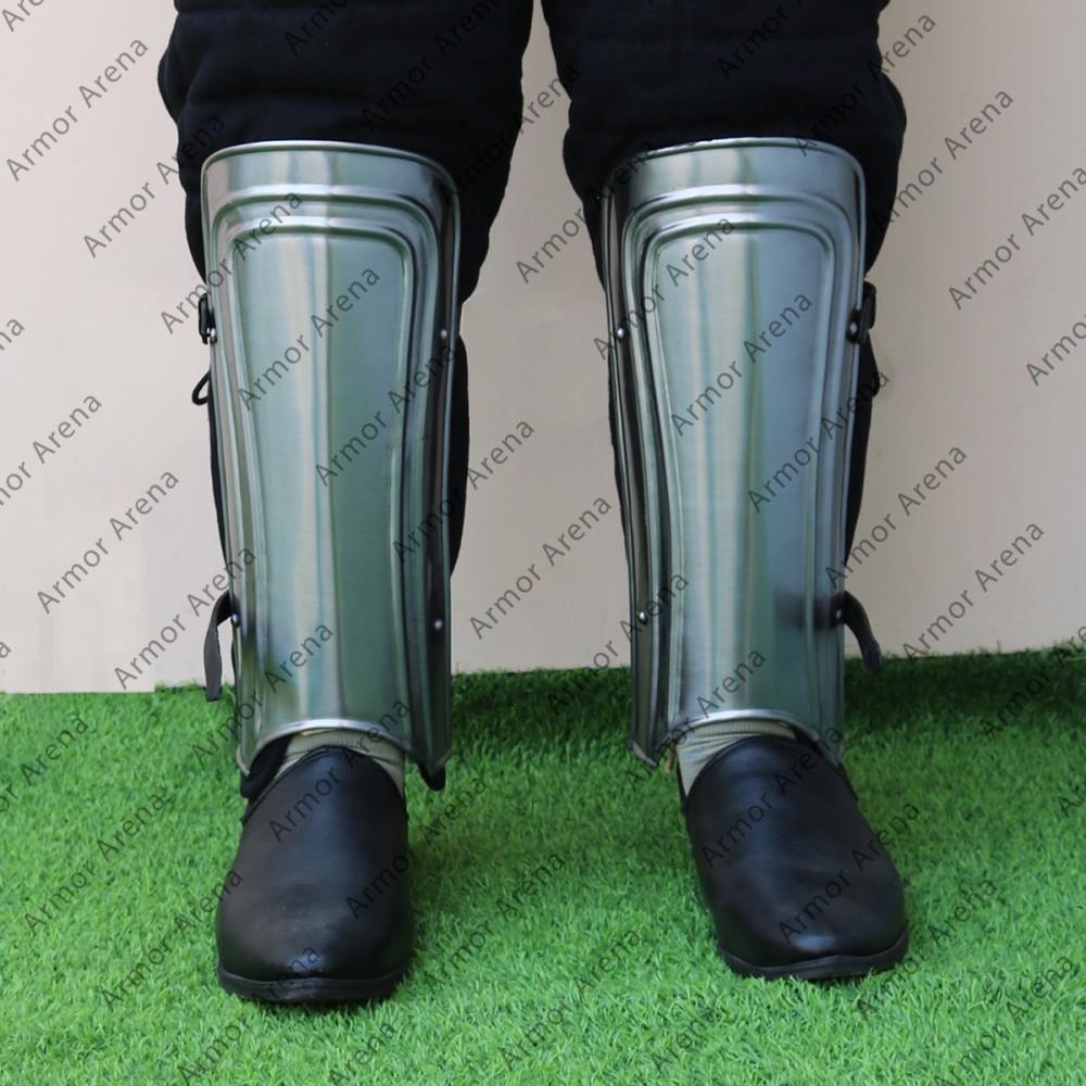 Fighting Steel Greaves