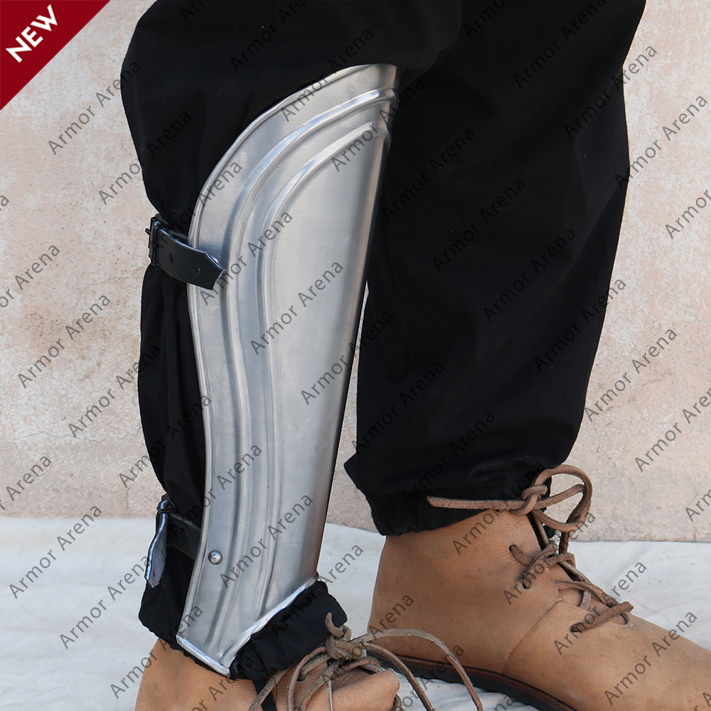 Fighting Steel Greaves