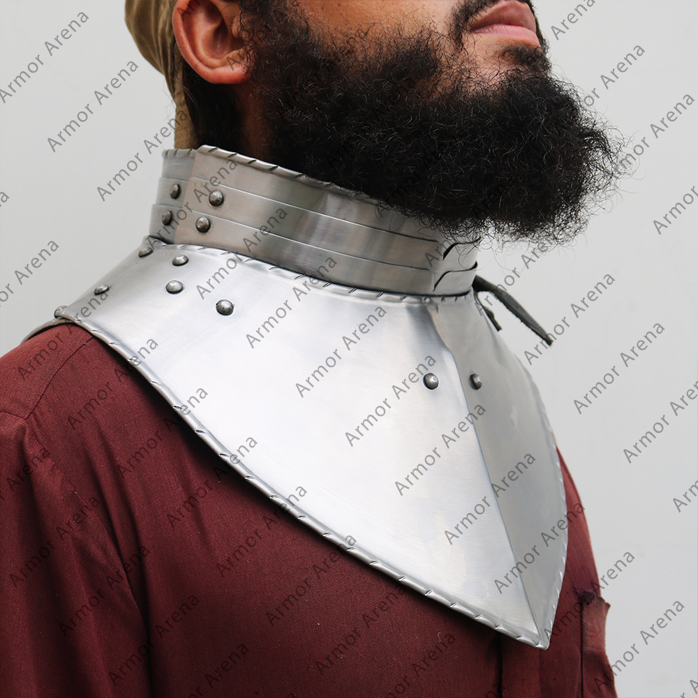 Medieval 15th Century Gorget with Collar