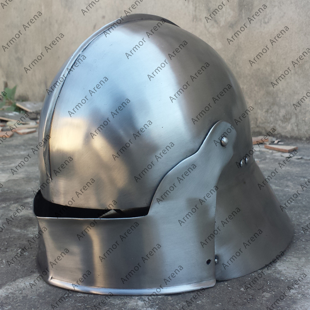 Buy German Gothic Sallet Helmet - Authentic Medieval Armor