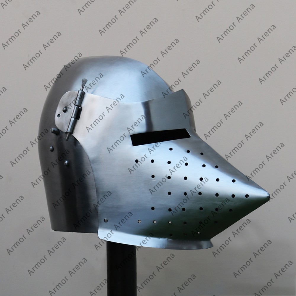 14th Century Bascinet – Authentic Medieval Knight Helmet