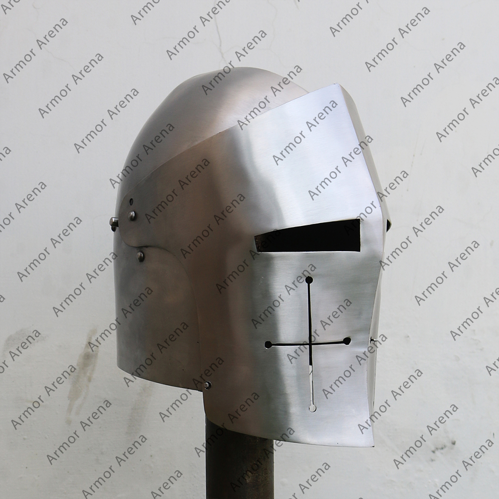 Buy Visored Helmet - Authentic Medieval Visored Helmet