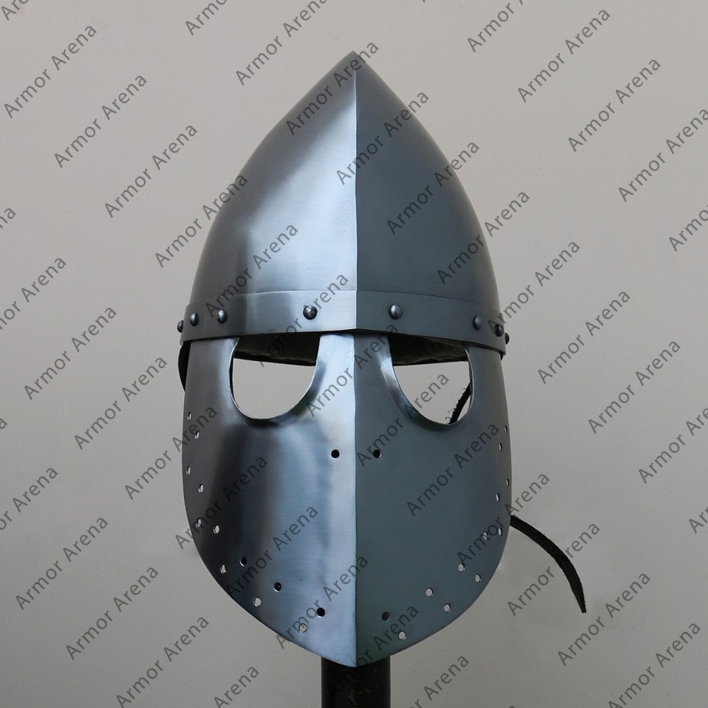 Cabaset Helmet with Faceplate (Sanguessa Medieval Ages)