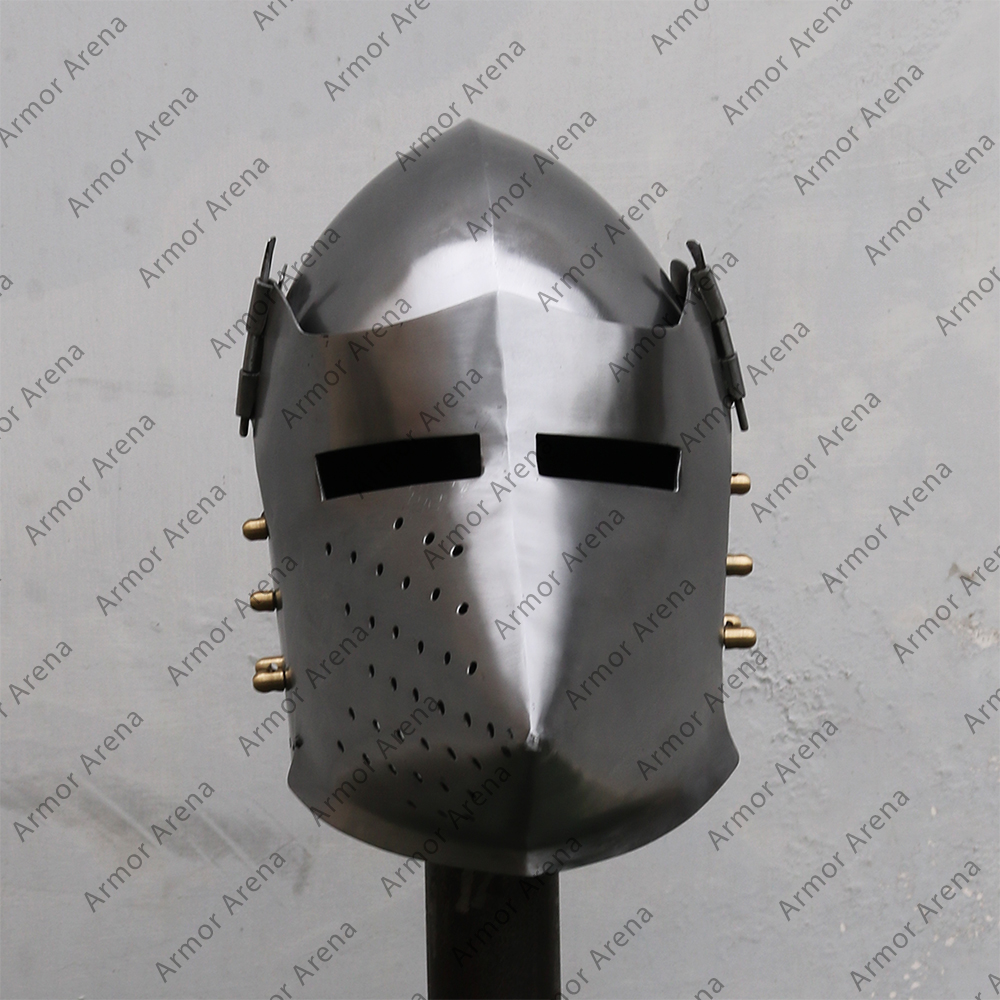 Houndskull Bascinet Helmet 14th,15th century